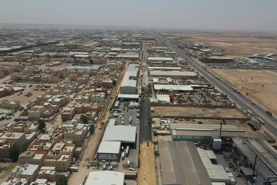 Industrial City in Riyadh, Rehabilitation of Western Residential Area ...